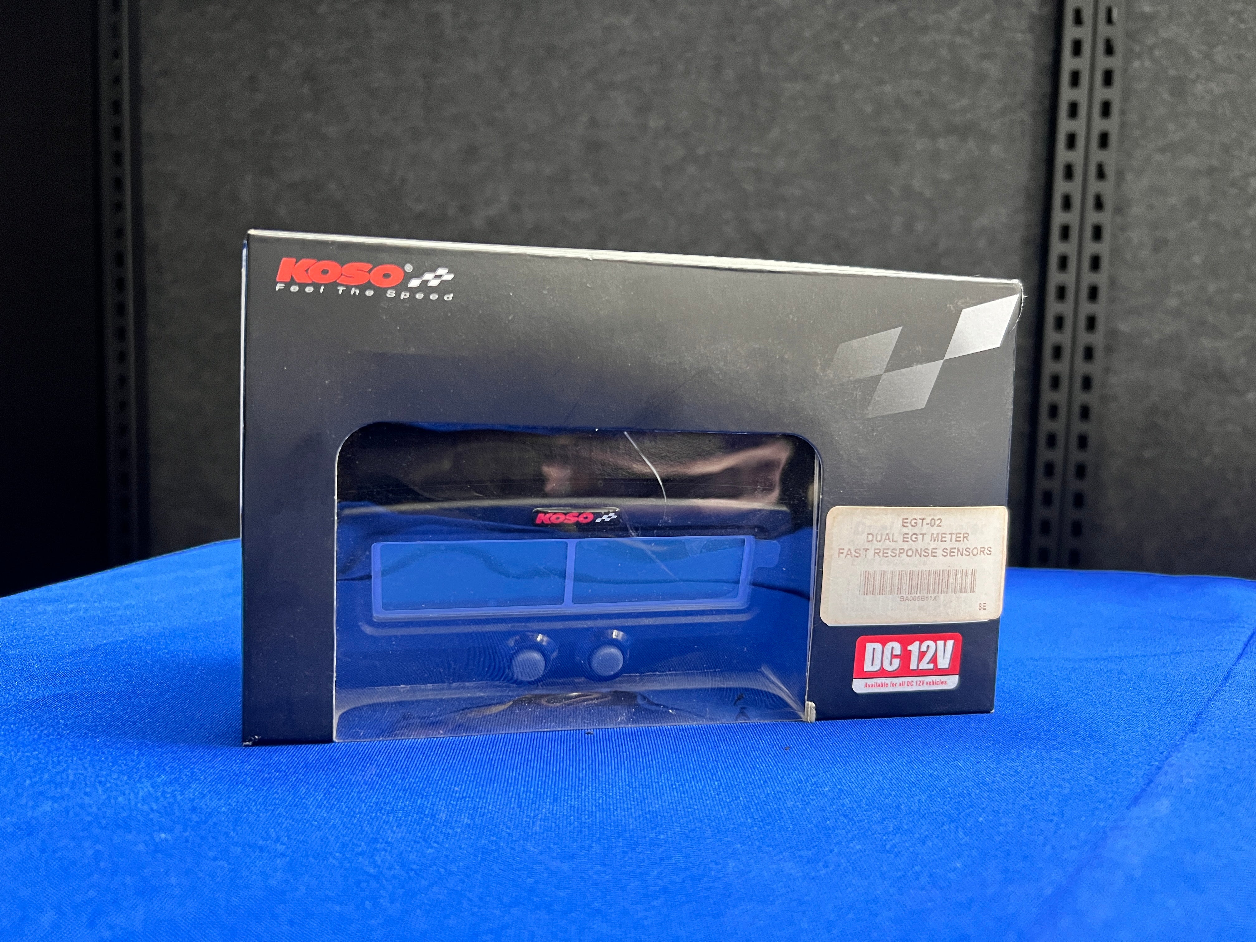 KOSO EGT DUAL EXHAUST TEMPERATURE GAUGE – Alpine Motor Sports/ VOHK